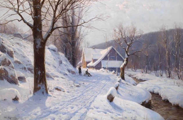 Winter in Art: 20 Most beautiful winter themed paintings - Culture tourist